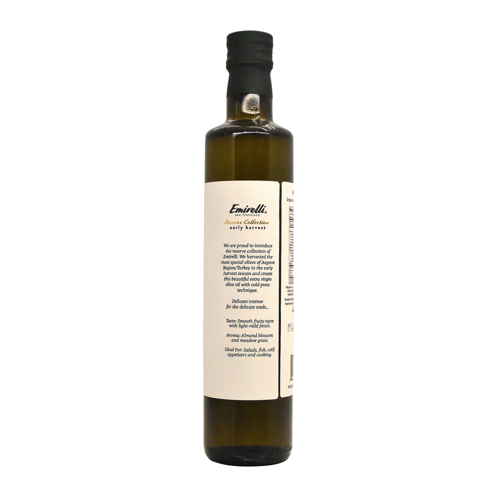 Emirelli Organic Extra Virgin Olive Oil - Delicate Intense Cold Press ...